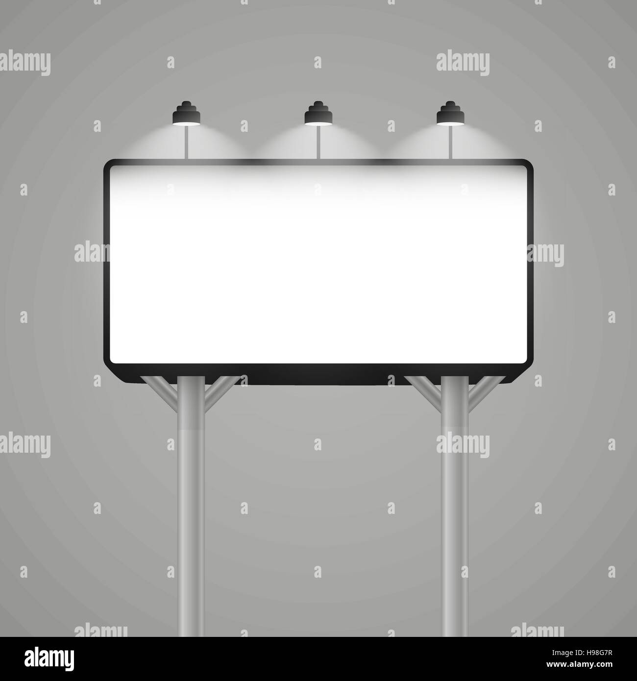Plakat-Mock-up. Vektor-Illustration EPS 10. Vorlage-Plakat Stock ...