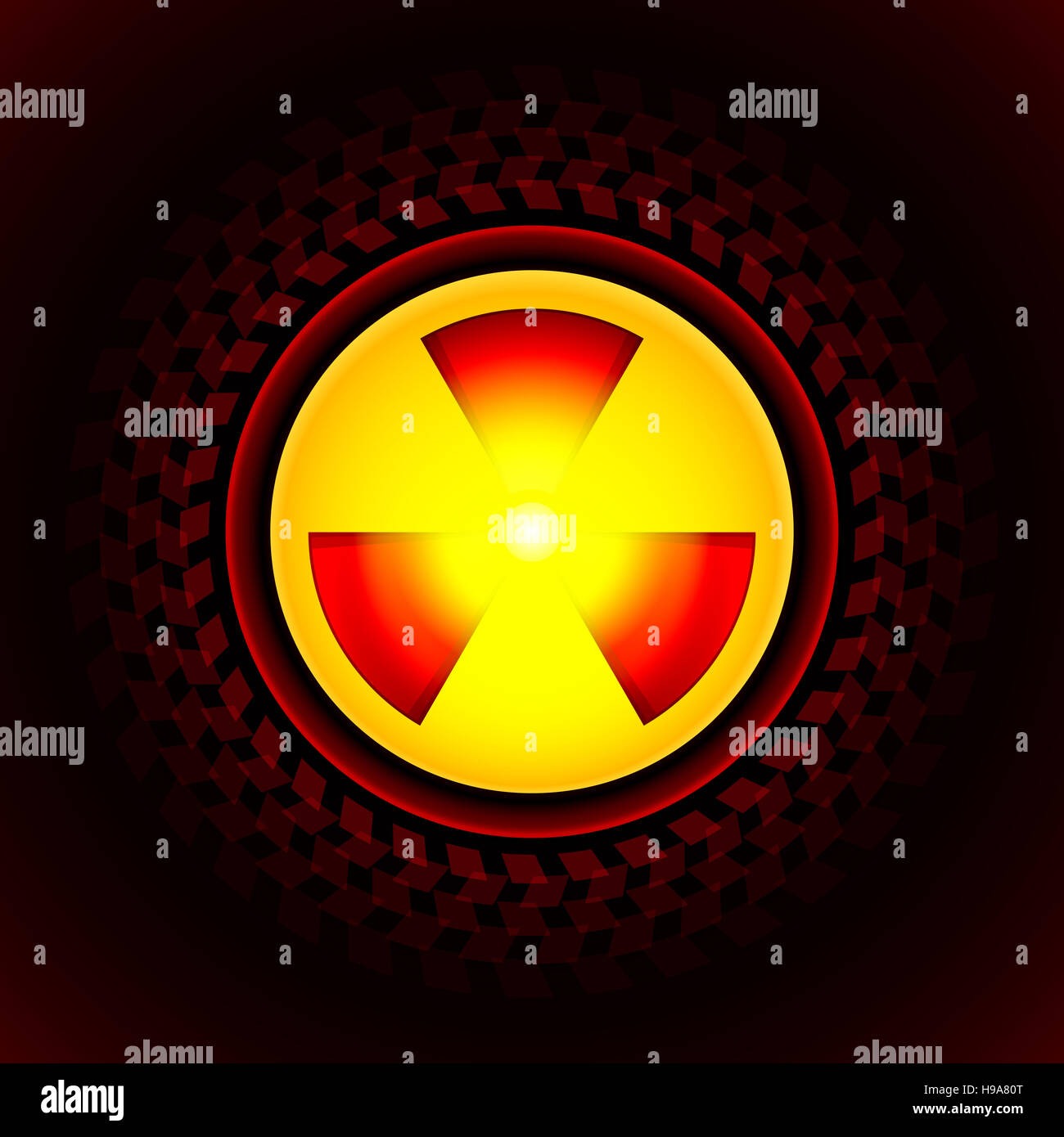 Radioactive warning sign -Fotos und -Bildmaterial in hoher Auflösung ...