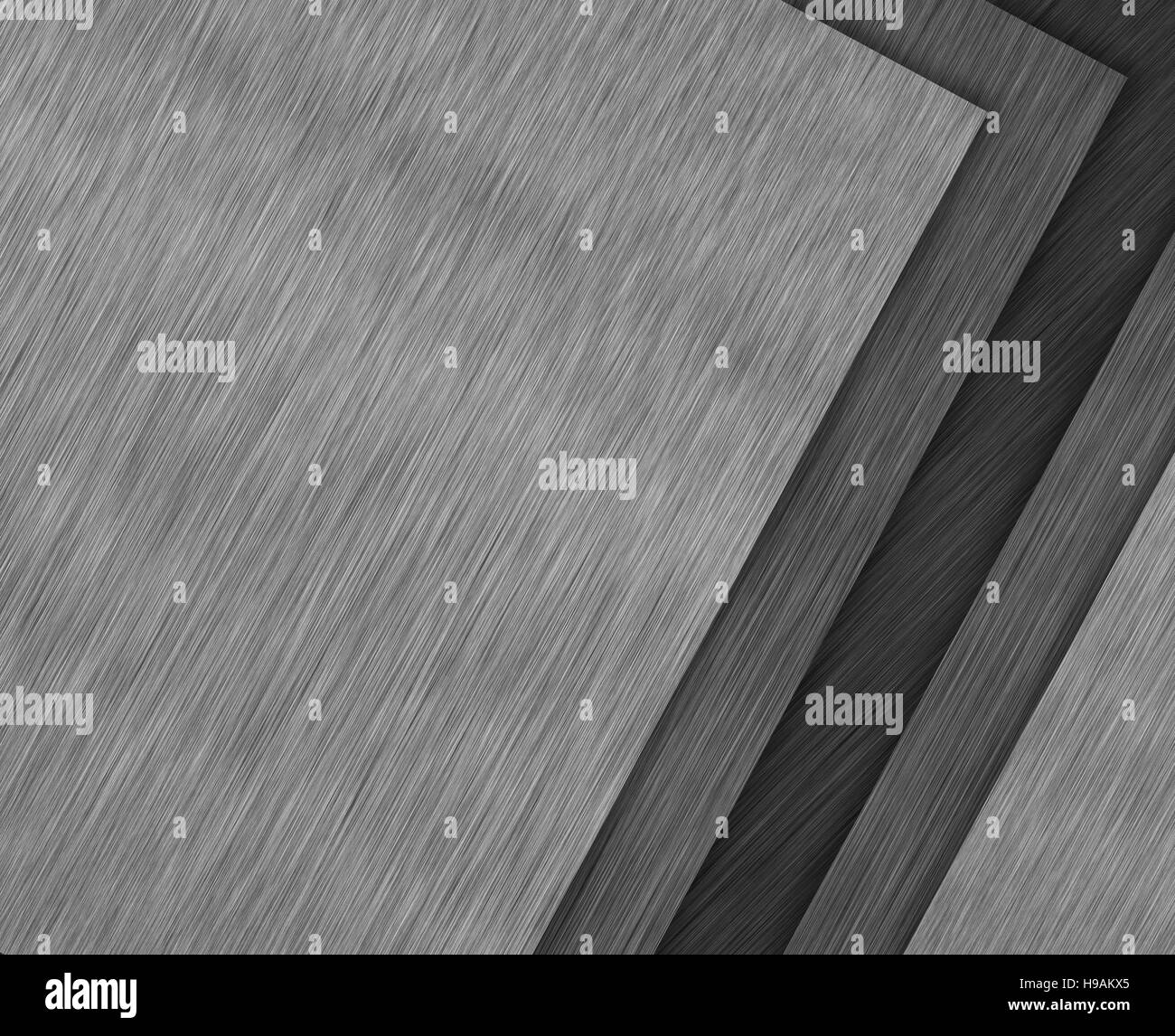 Lineare gebürstetes Metall Textur Geschichtete Platten. Aluminium ...