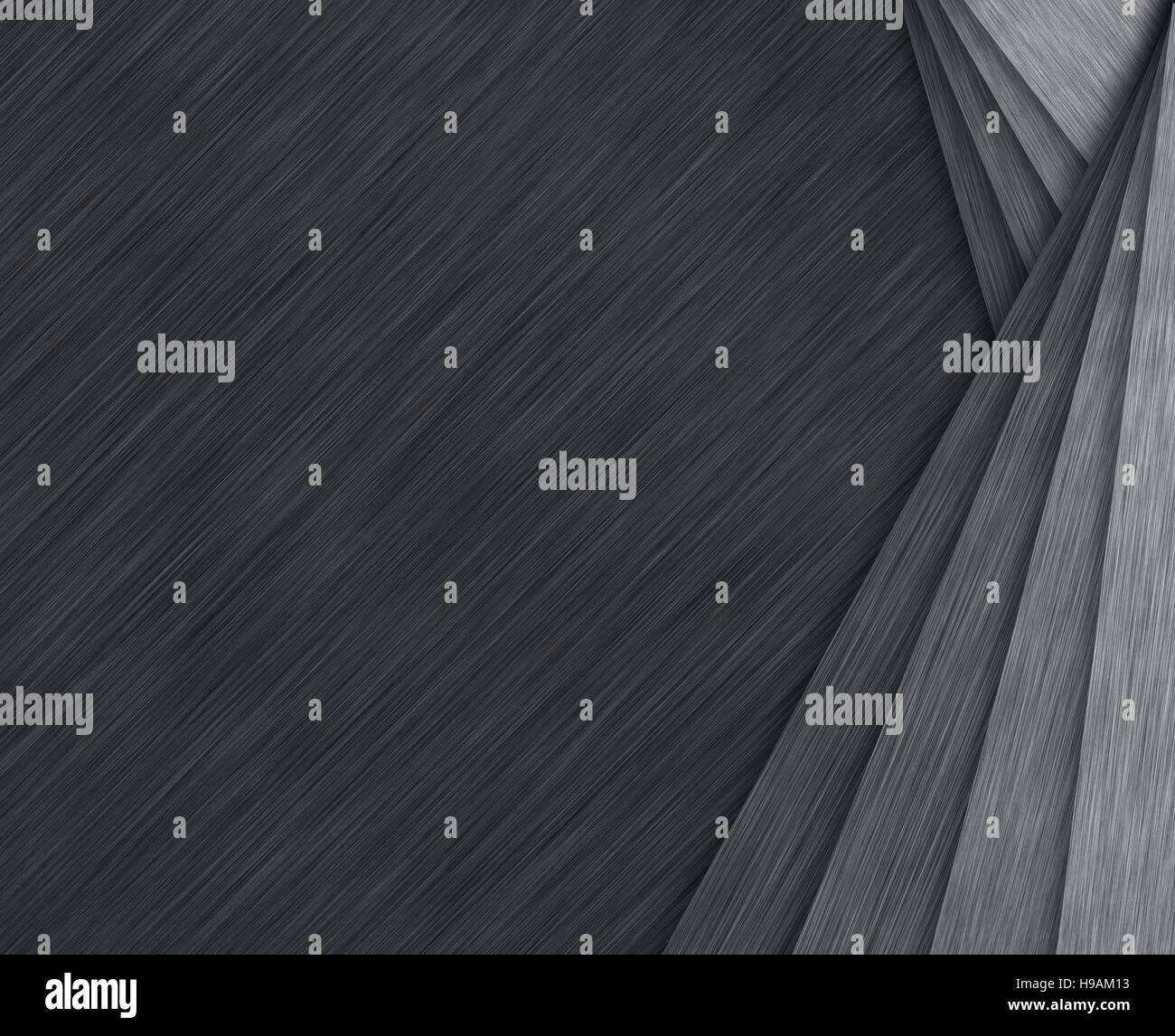 Lineare gebürstetes Metall Textur Geschichtete Platten. Aluminium ...