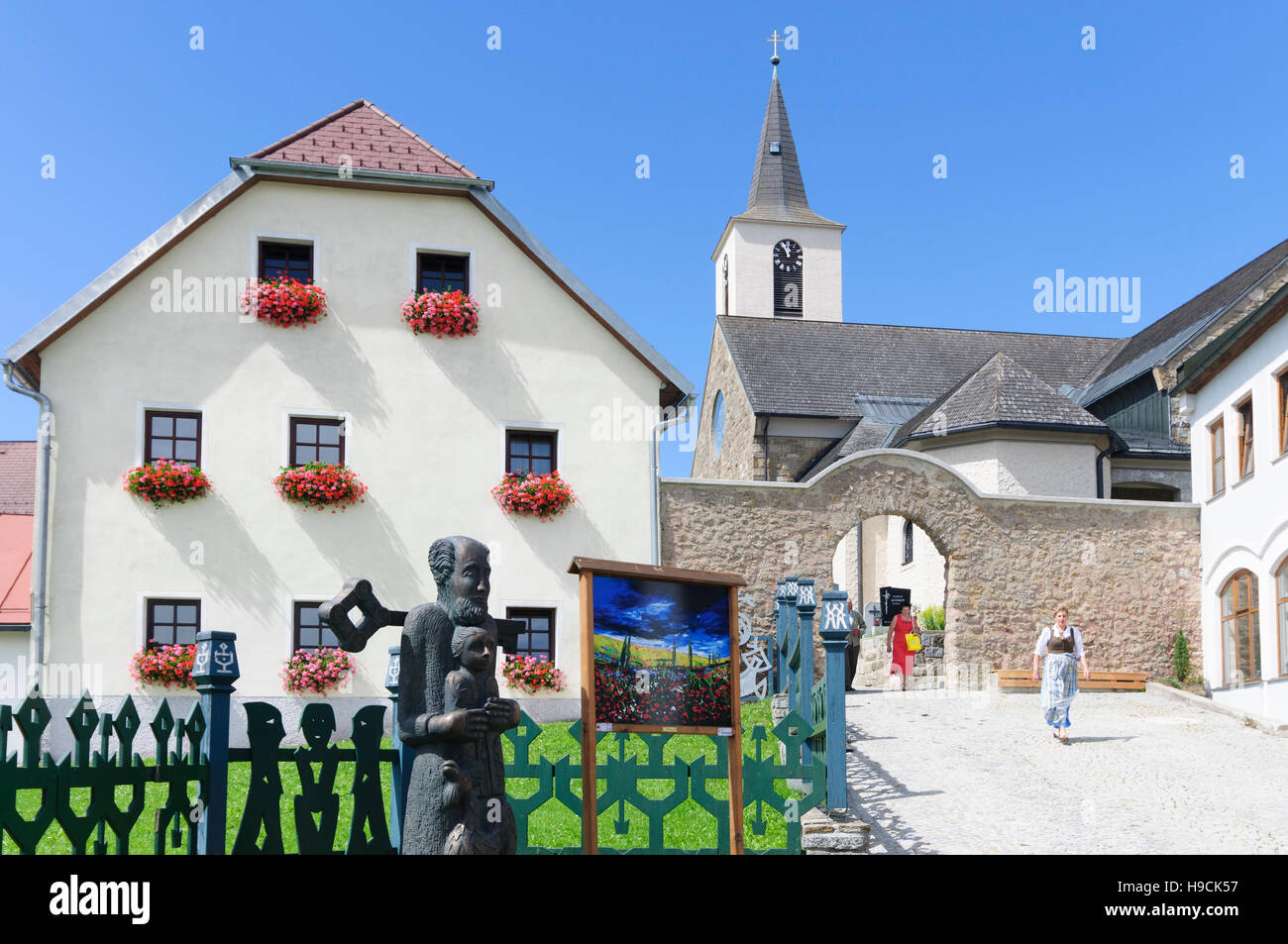 Bad Traunstein: Lokale Kirche St. Georg, Waldviertel, Niederösterreich ...