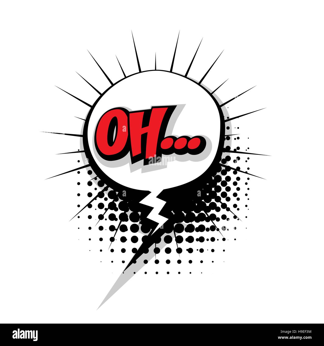 Cartoon wort ach so -Fotos und -Bildmaterial in hoher Auflösung – Alamy