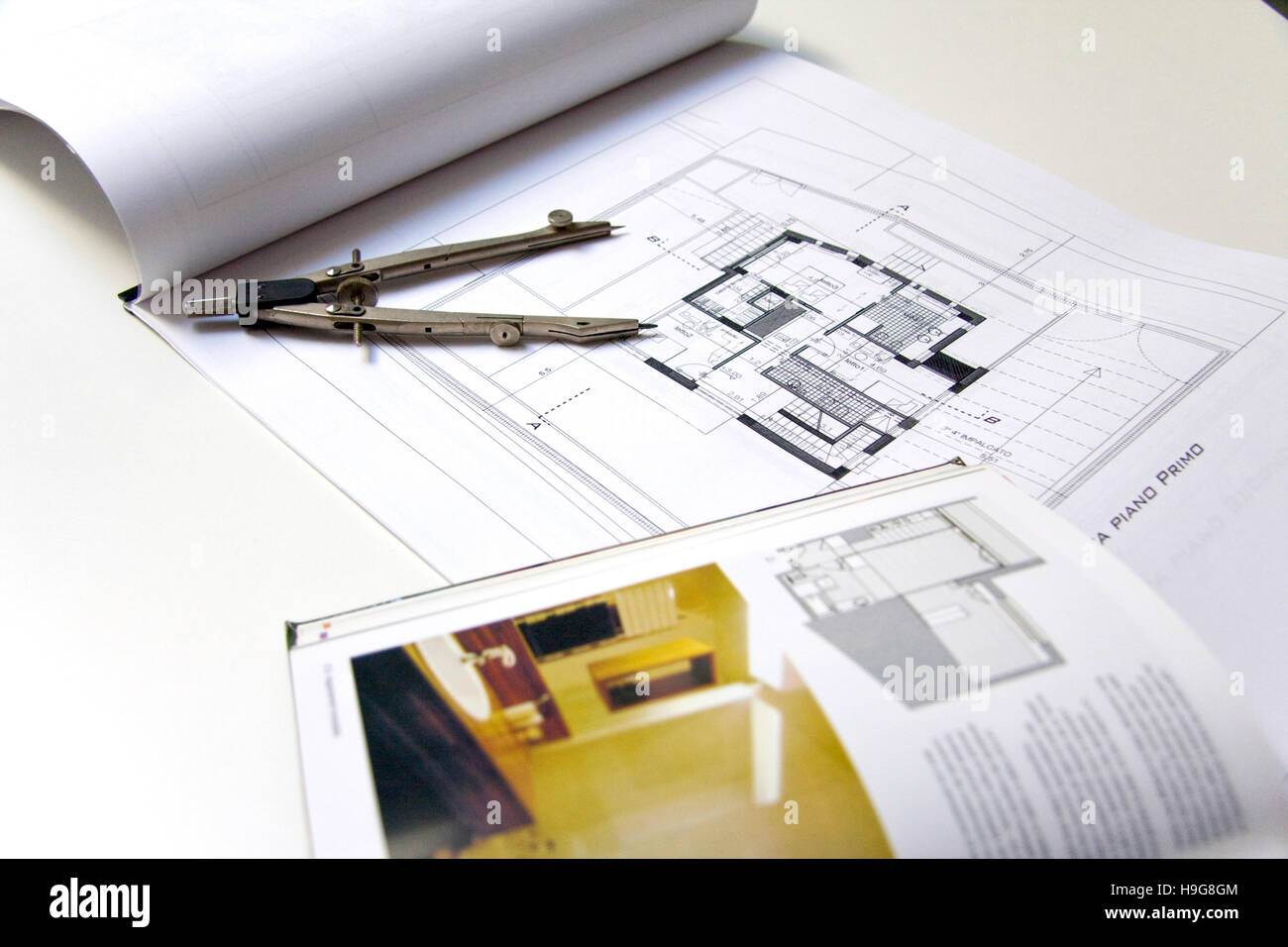 Architektur skizze grundriss -Fotos und -Bildmaterial in hoher ...