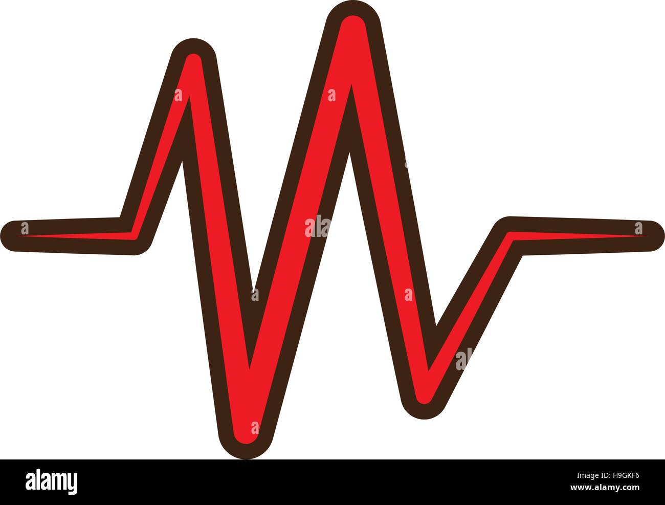 rote Herz-Puls-Rhythmus-Symbol Stock-Vektorgrafik - Alamy rote Herz-Puls-Rhythmus-Symbol Stock-Vektorgrafik - Alamy