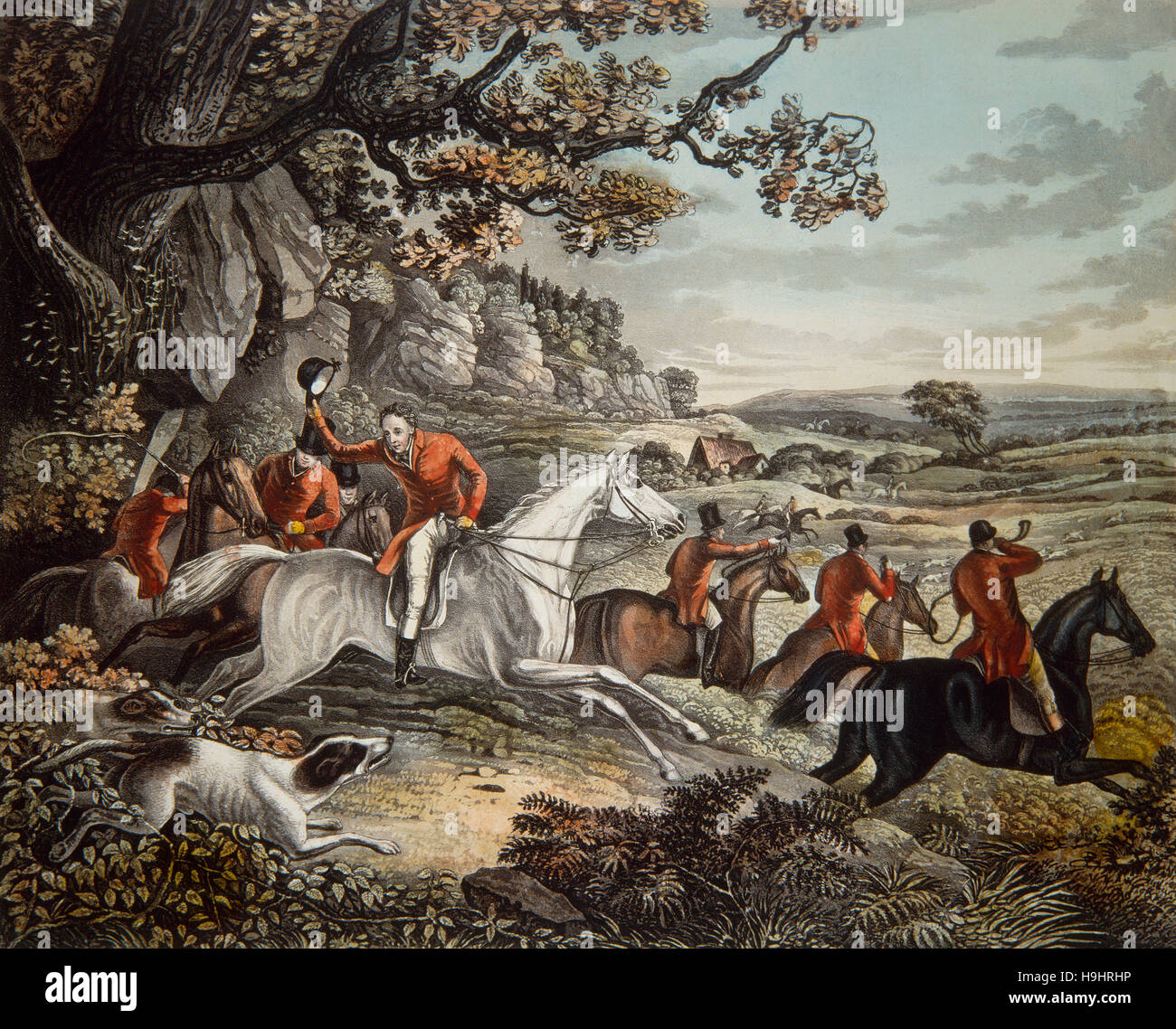 Jagd auf pferd -Fotos und -Bildmaterial in hoher Auflösung – Alamy