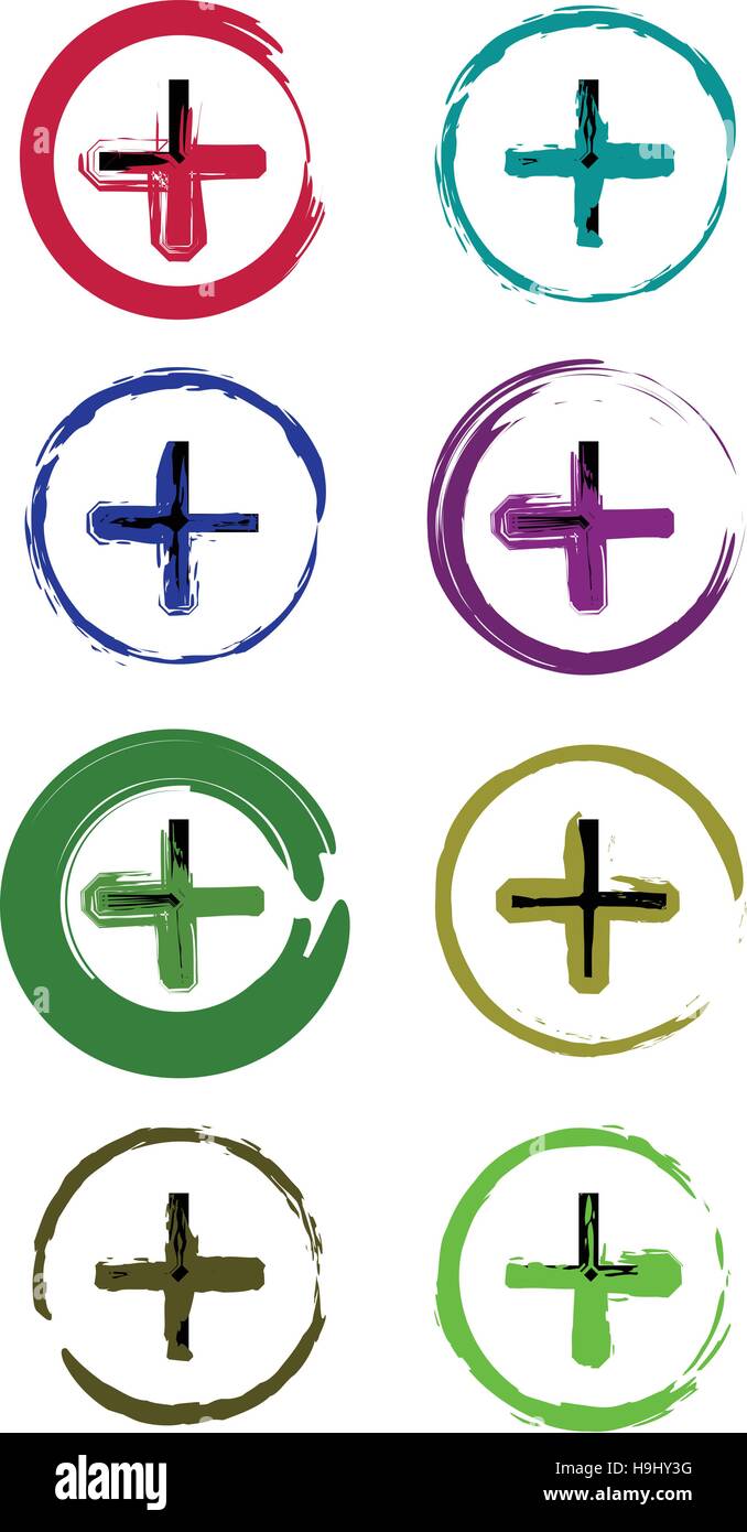 Hand gezeichnet Validierung Symbol gescannt und vektorisiert, Pinsel ...