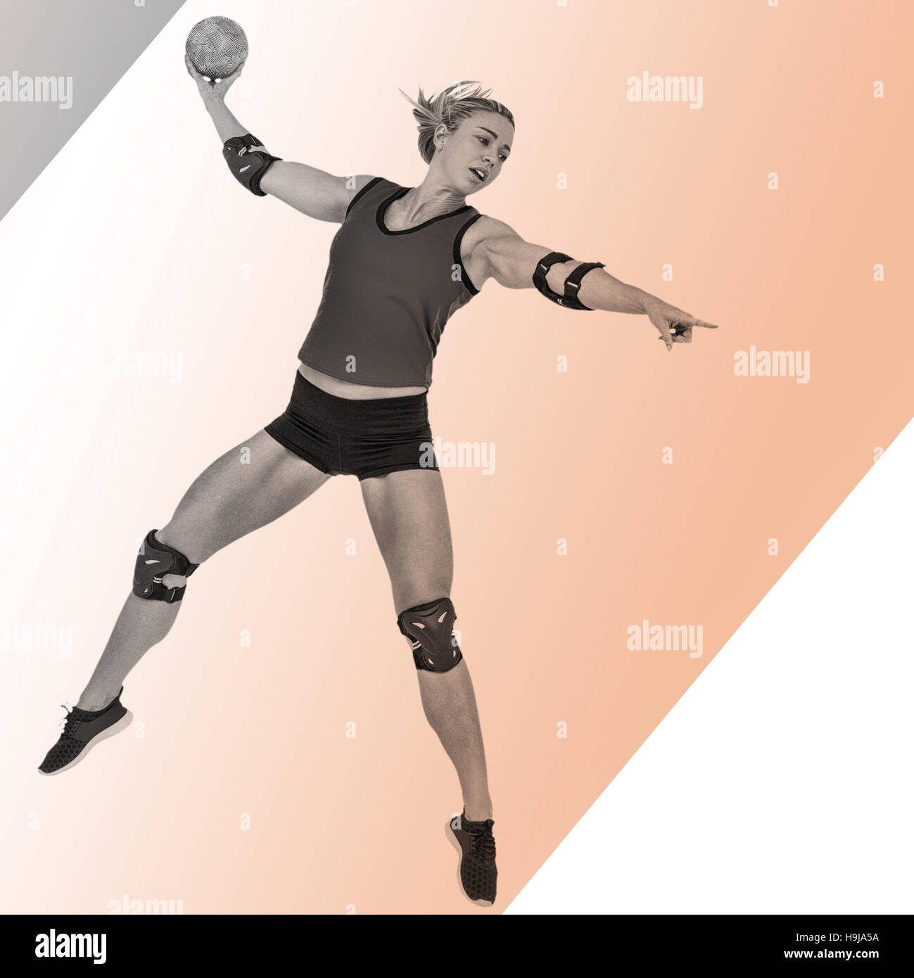 Colored handball -Fotos und -Bildmaterial in hoher Auflösung – Alamy