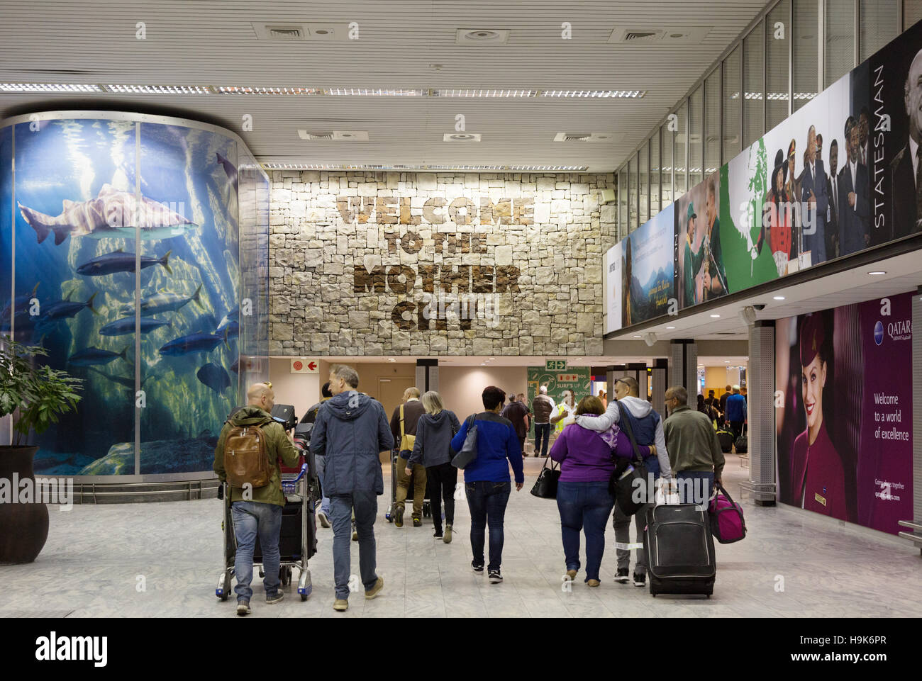 Flughafen Kapstadt Ankunft