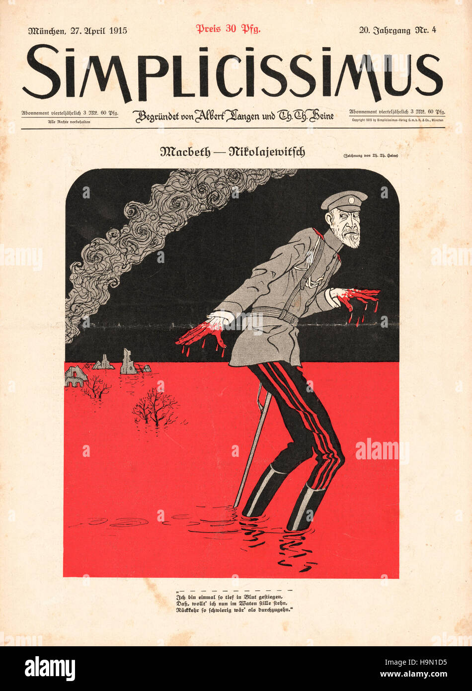 Simplicissimus welches -Fotos und -Bildmaterial in hoher Auflösung – Alamy