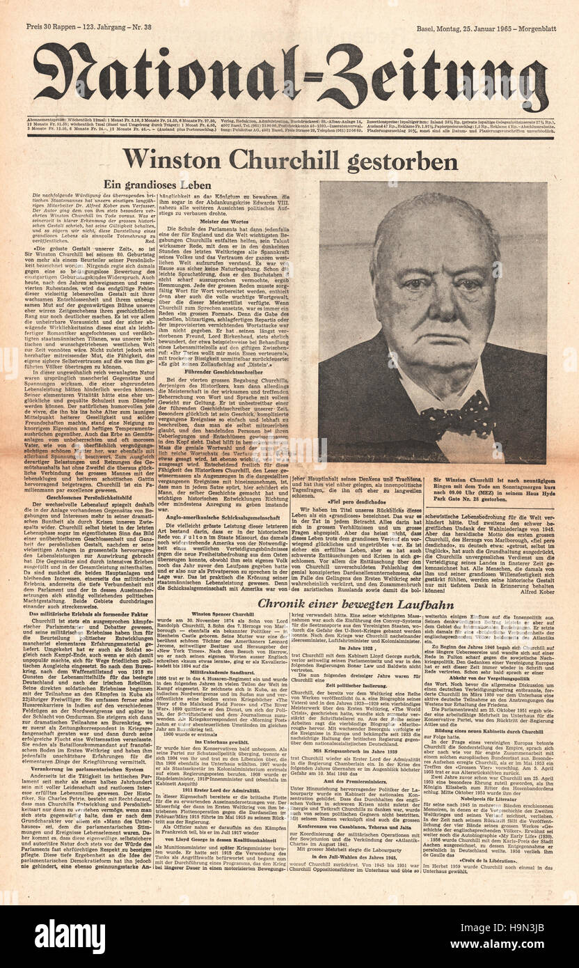 Nationale Zeitung Stockfotos und -bilder Kaufen - Alamy