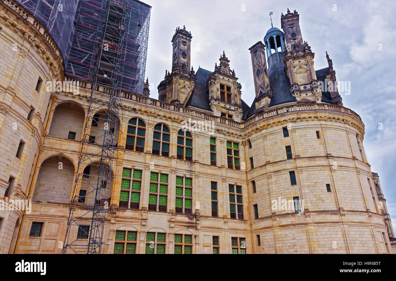 Chateau de Chambord Schloss in Eure et Loir Abteilung im Loire-Tal ...