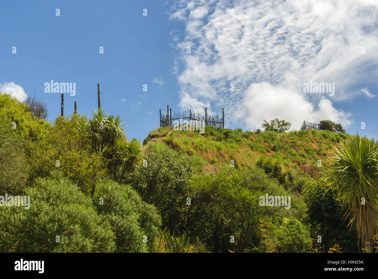 Otatara Pa Maori historisches Dorf in Taradale, Napier Hawke's Bay ...