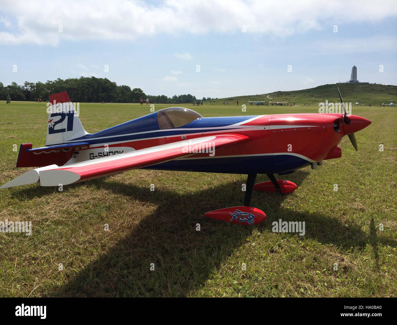 Das Wright Brothers National Memorial erinnert an die historischen ...