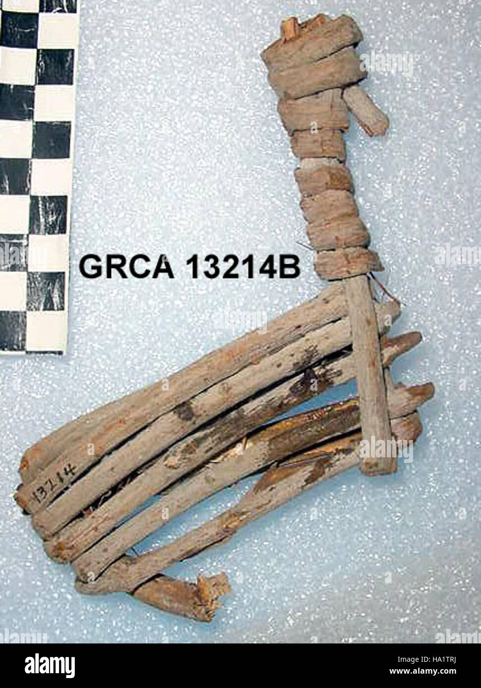 Die Figur Split-Twig, die im Grand Canyon Nationalpark entdeckt wurde ...