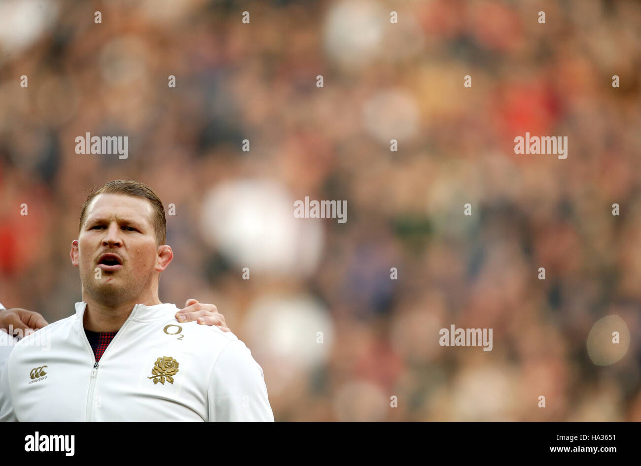 England sings the national anthem -Fotos und -Bildmaterial in hoher Auflösung – Alamy