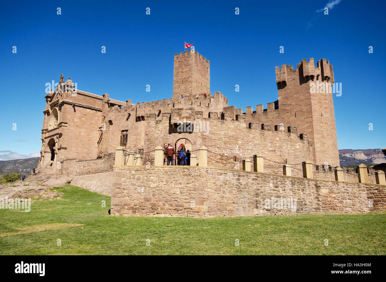 Castle Javier Navarre Spain Stockfotos und -bilder Kaufen - Alamy