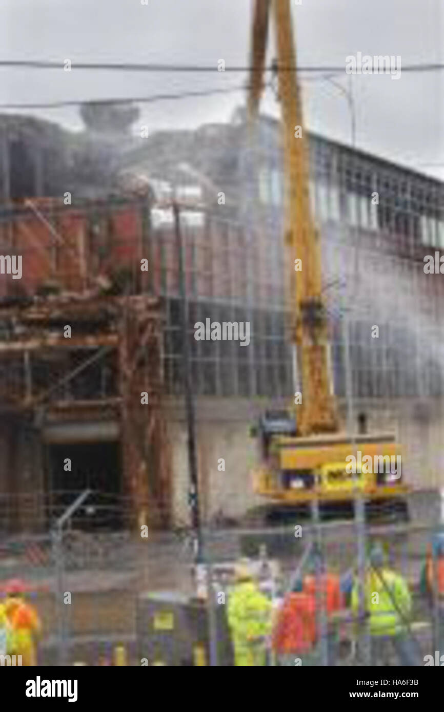 Das Abbruchprojekt K-25 umfasst den Abbau historischer Infrastrukturen ...