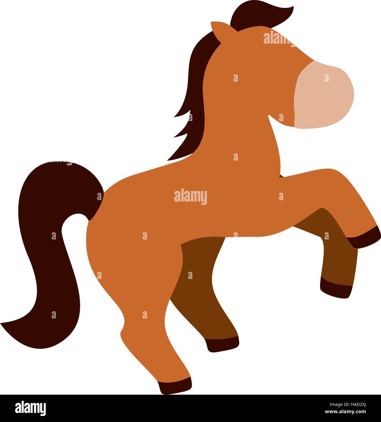 Horse Cartoon Stockfotos und -bilder Kaufen - Alamy