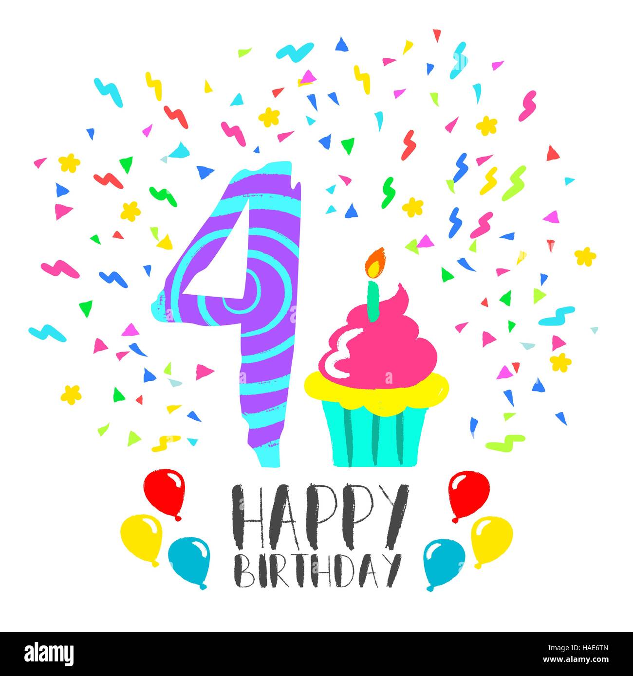 Gluckwunsch 4 Geburtstag