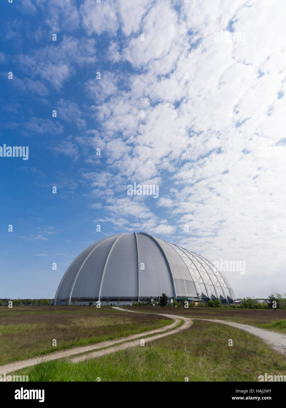 Cargolifter Hangar Stockfotos und -bilder Kaufen - Alamy