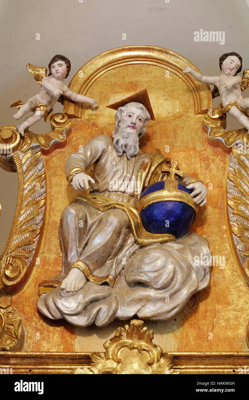 Gott, der vater und der engel -Fotos und -Bildmaterial in hoher ...