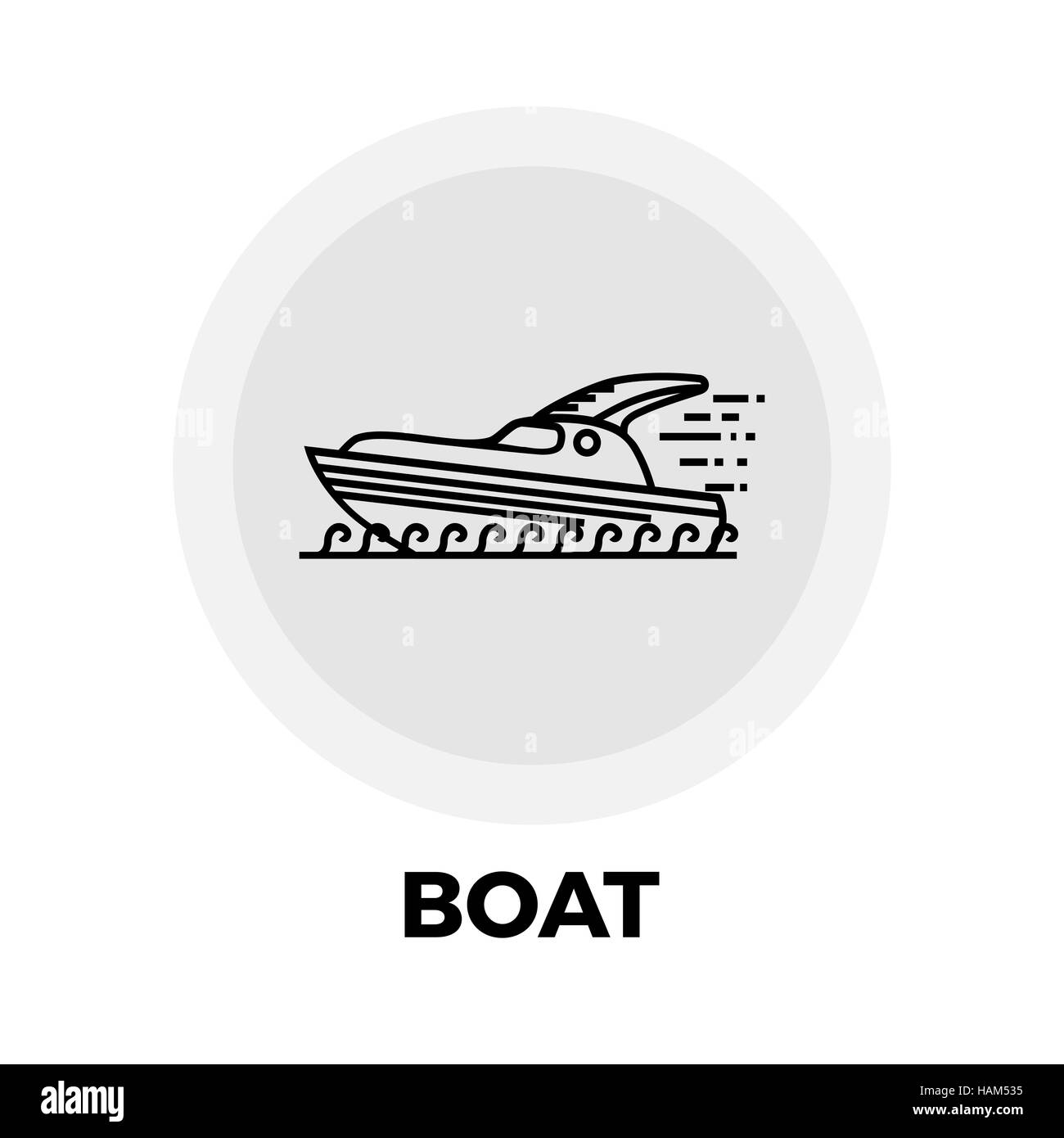 Boot-Symbol Vektor. Icon Boot flach. Boot-Symbolbild. Boot-Icon-Objekt ...