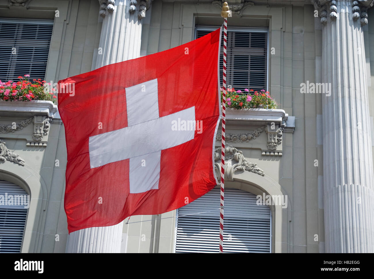 Die flagge der schweiz Stockfotos und -bilder Kaufen - Alamy