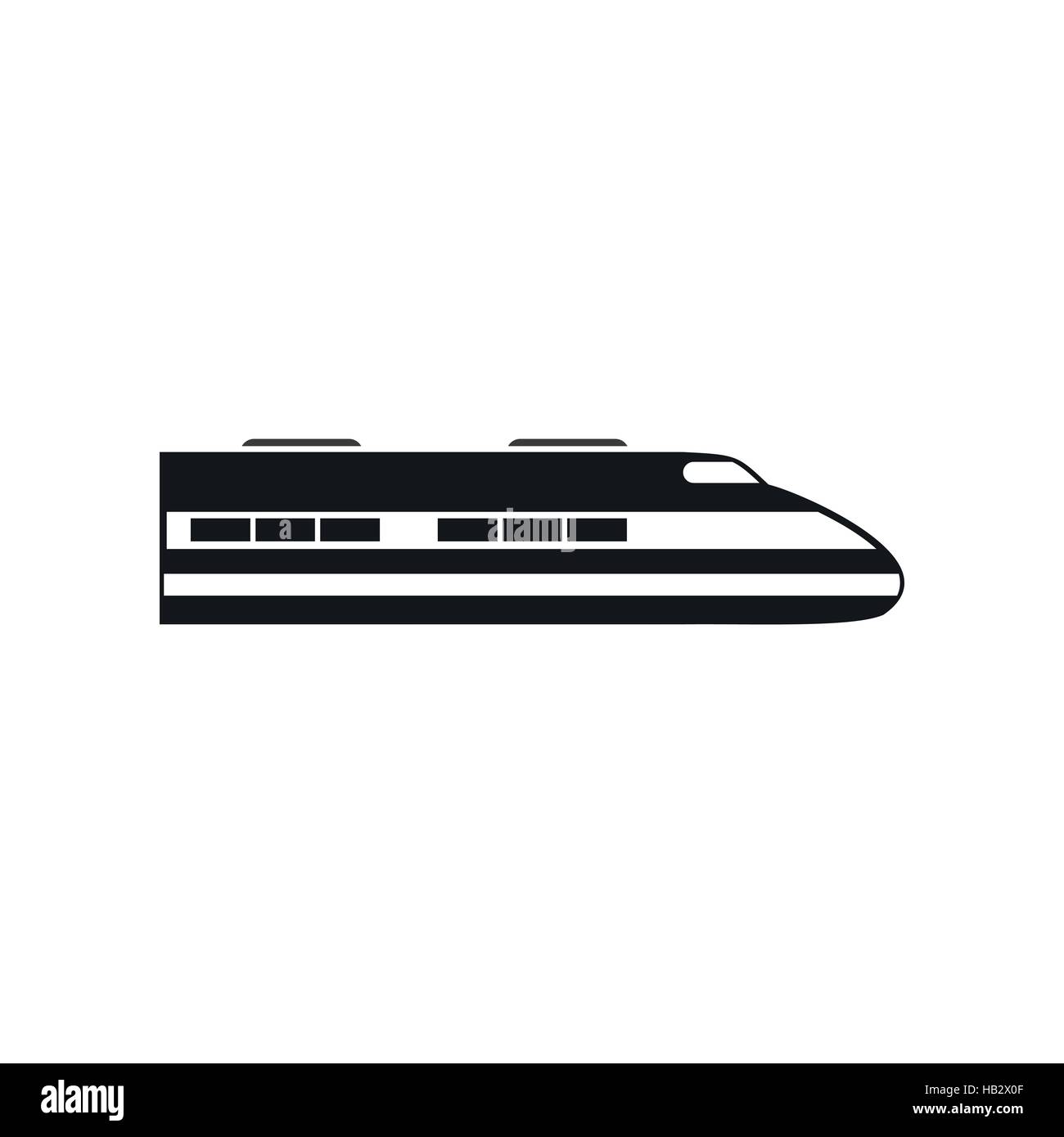 Intercity train symbol Ausgeschnittene Stockfotos und -bilder - Alamy