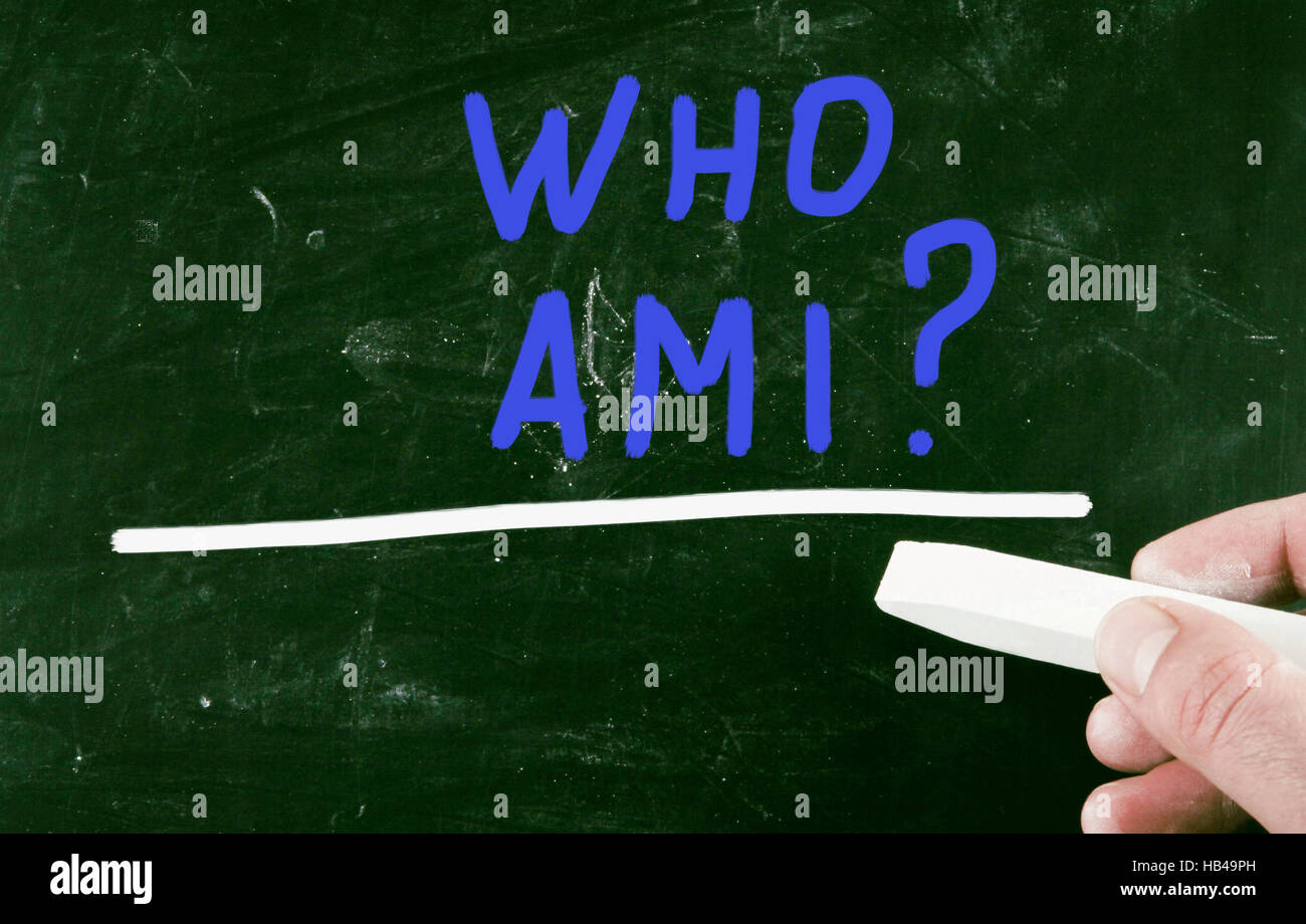 Wer Bin Ich Stockfotos und -bilder Kaufen - Alamy