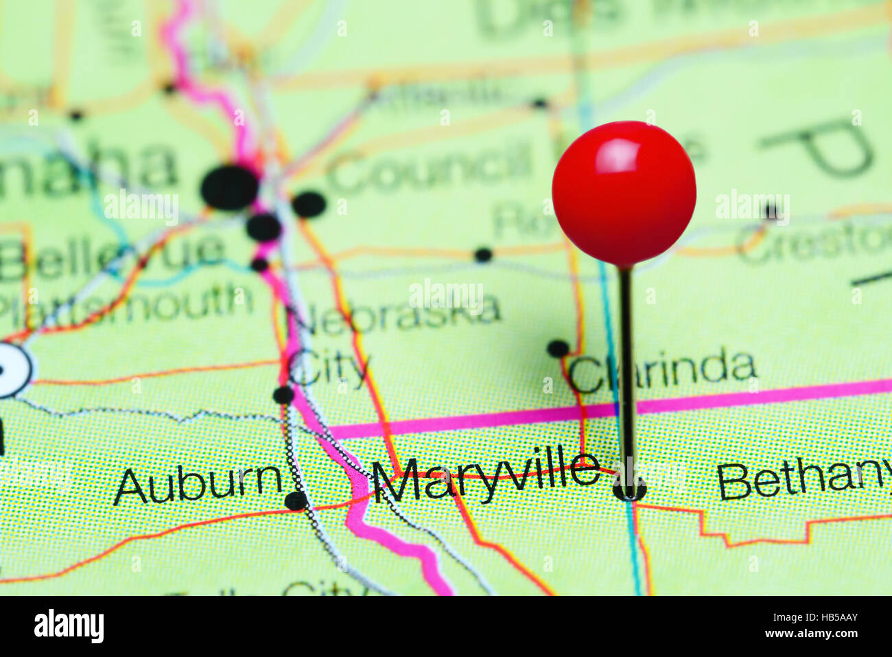 Maryville missouri karte -Fotos und -Bildmaterial in hoher Auflösung ...