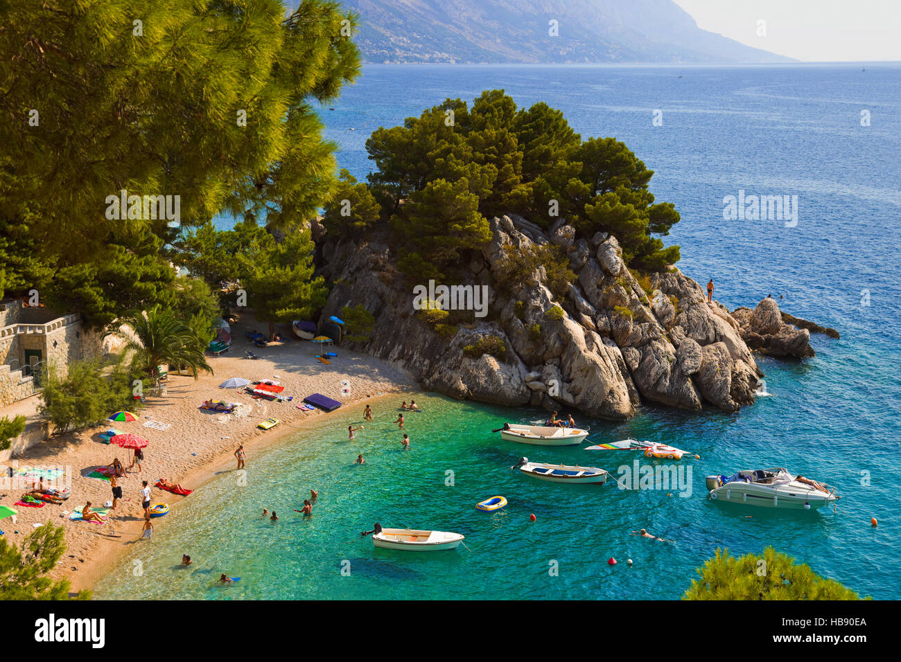Brela beach -Fotos und -Bildmaterial in hoher Auflösung – Alamy