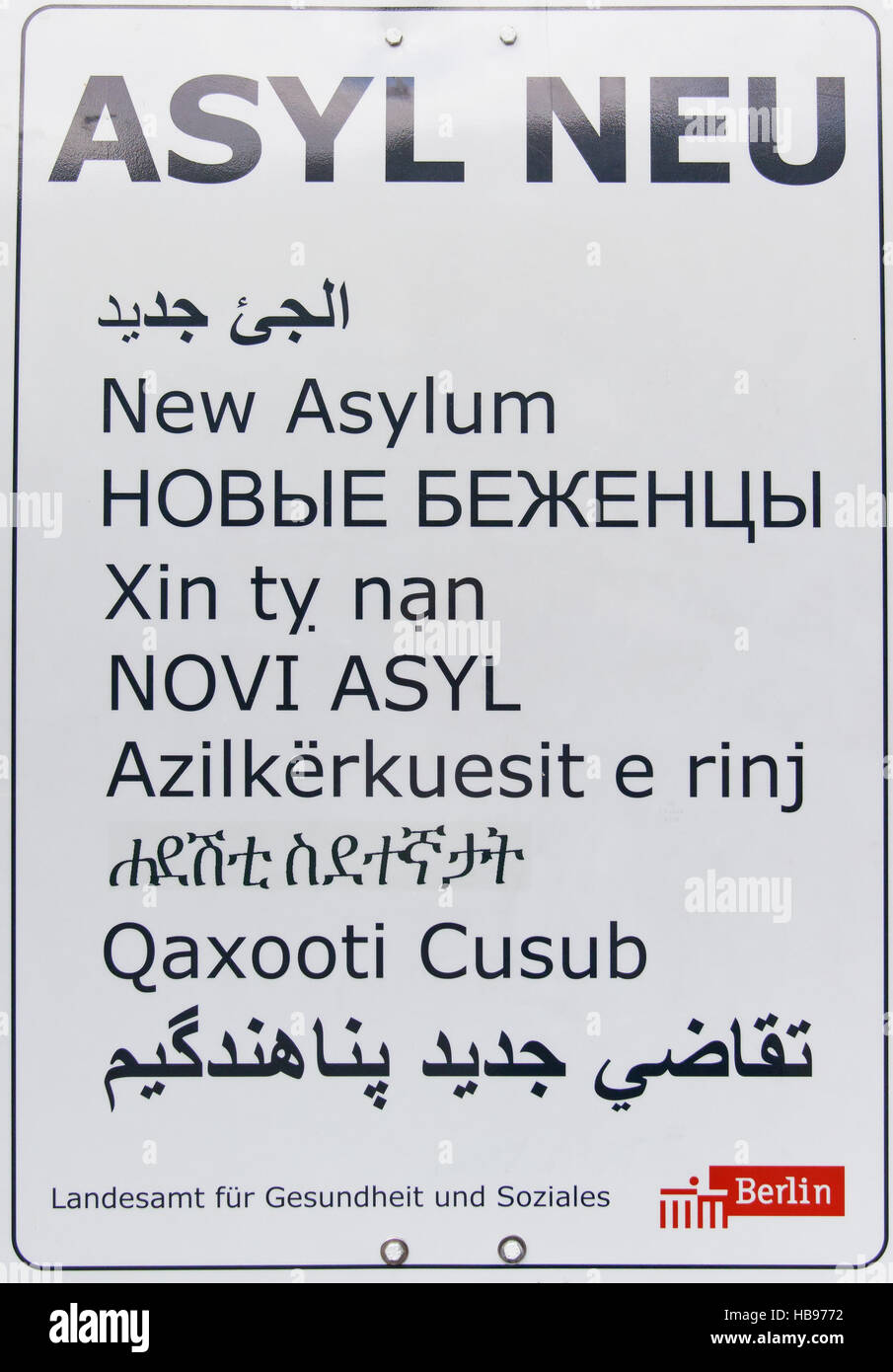 Asylum procedures -Fotos und -Bildmaterial in hoher Auflösung – Alamy