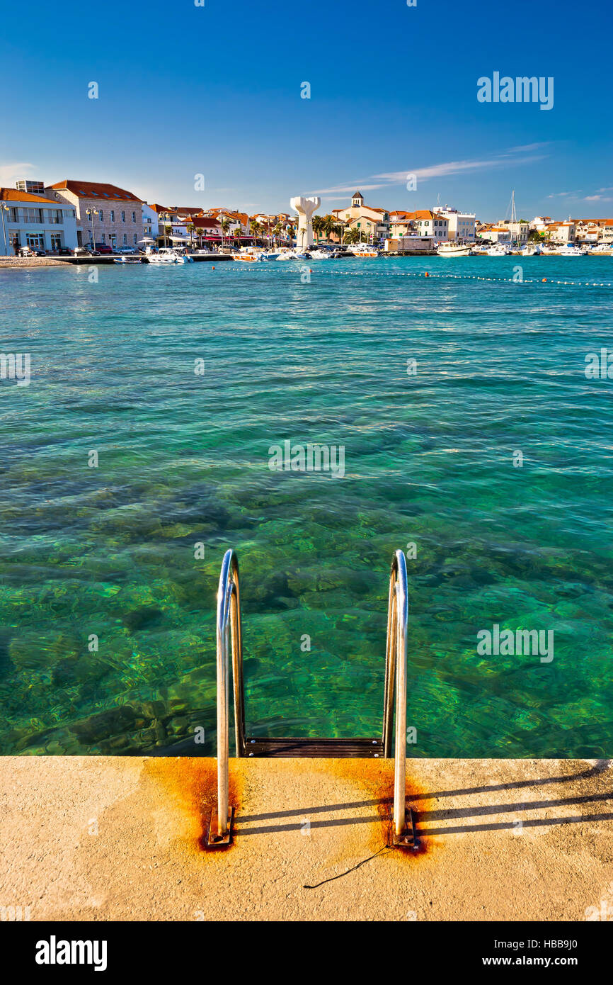 Vodice old town touristic destination -Fotos und -Bildmaterial in hoher ...