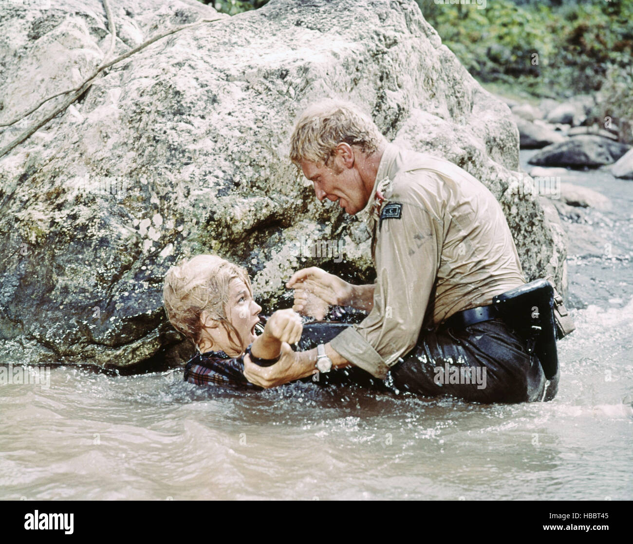 DARK OF THE SUN (aka THE MERCENARIES), Yvette Mimieux, Peter Carsten ...