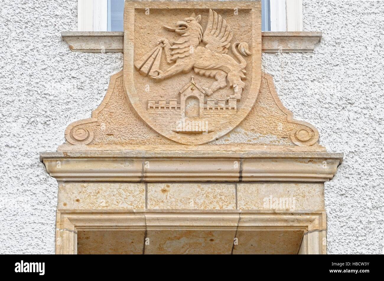 Emblem Anklam Deutschland Stockfotografie - Alamy