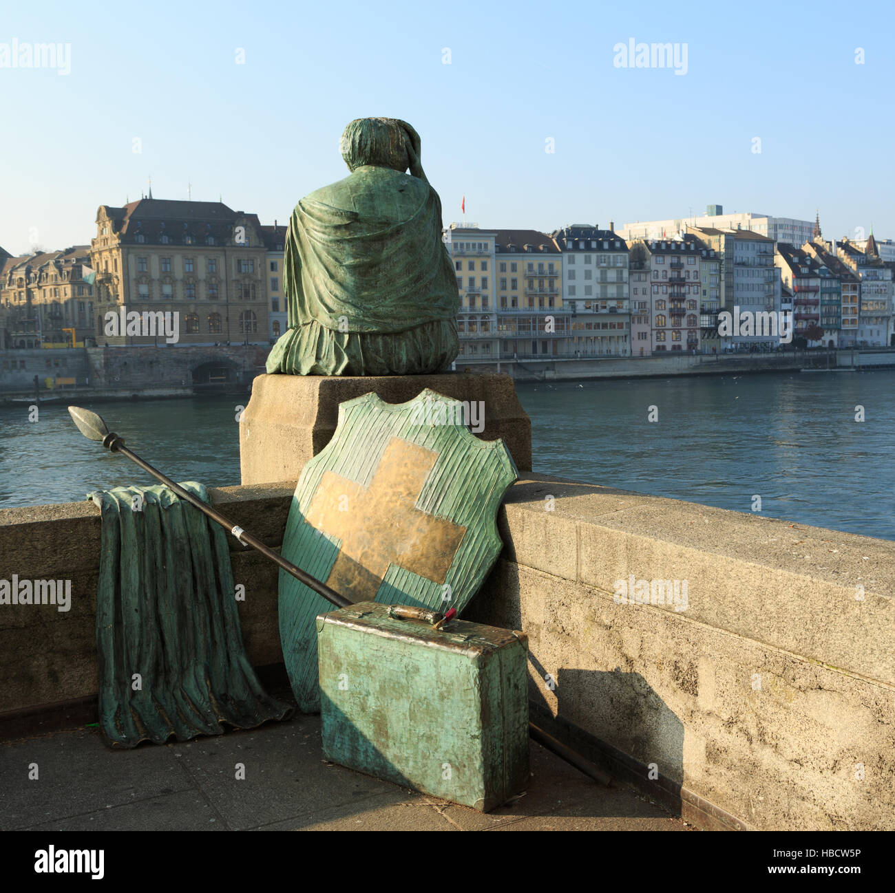 Statue von helvetia basel -Fotos und -Bildmaterial in hoher Auflösung ...