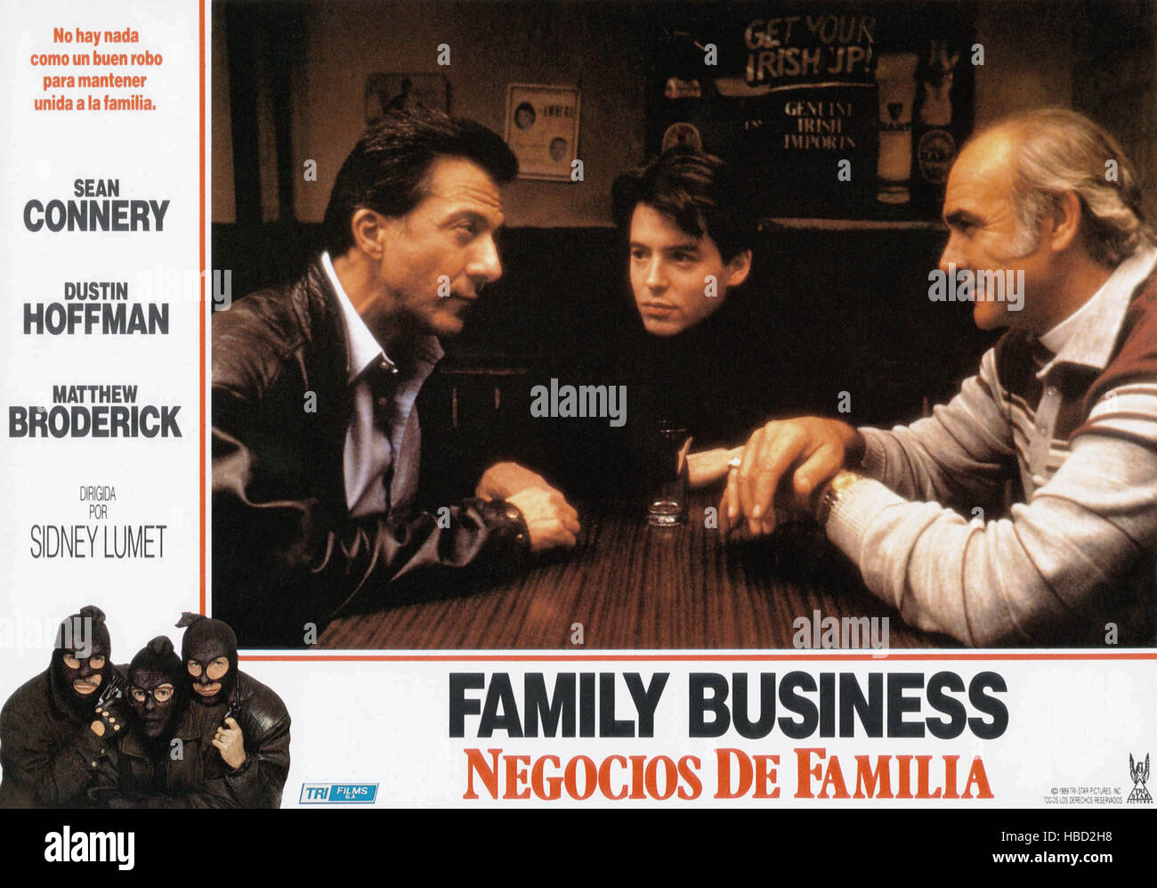 FAMILY BUSINESS (aka NEGOCIOS DE FAMILIA), von links: Dustin Hoffman ...