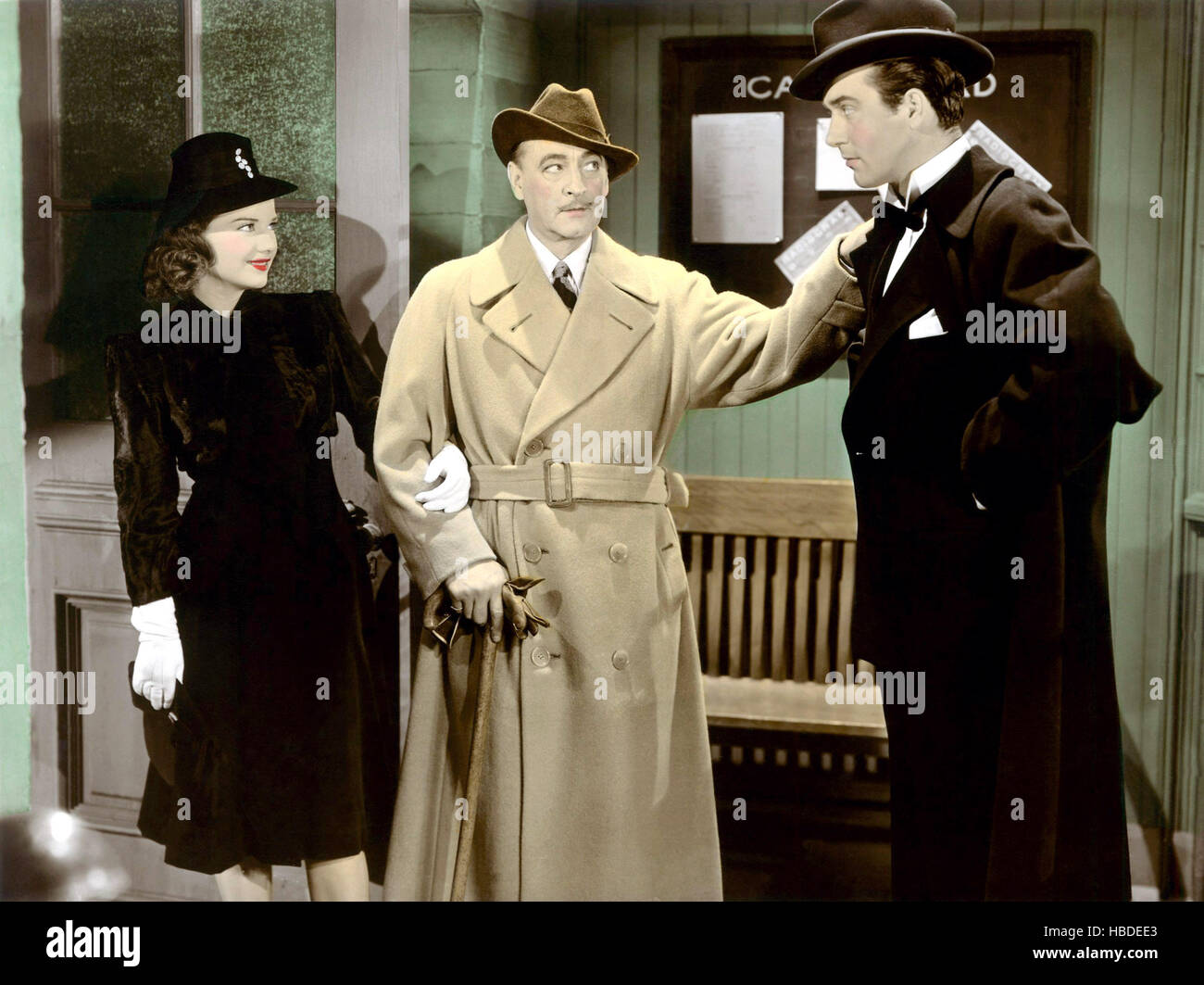 Das große Profil, Anne Baxter, John Barrymore, John Payne, 1940, (c ...