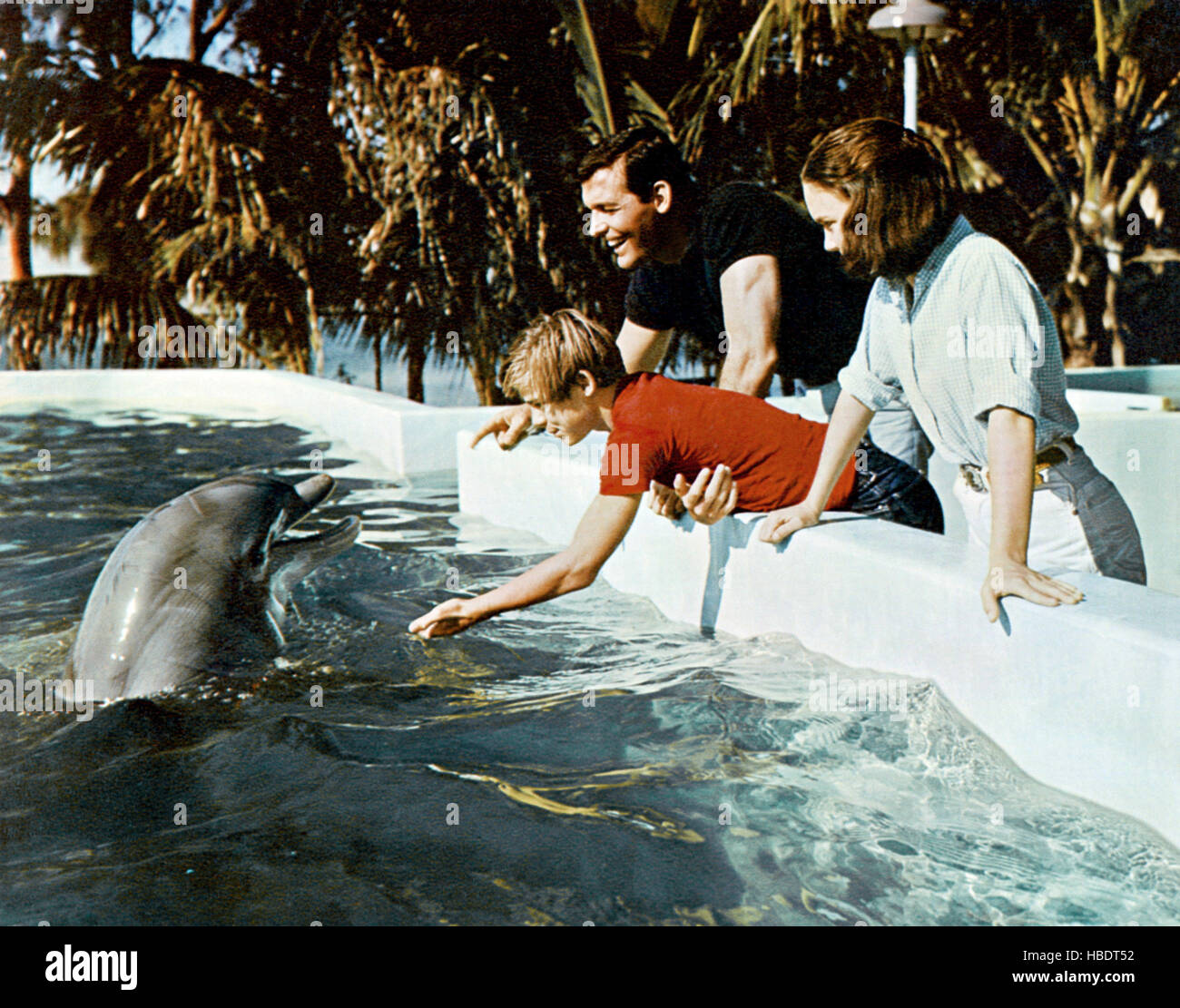 FLIPPER neue Abenteuer (aka FLIPPER und THE PIRATES), von links ...