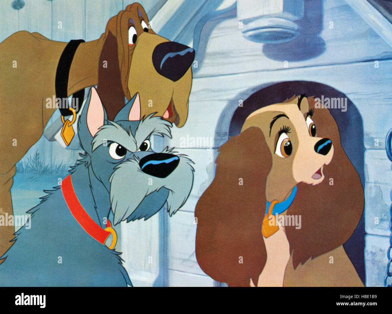 LADY und der TRAMP, treuen, Jock, Lady, 1955, © Walt Disney Bilder ...