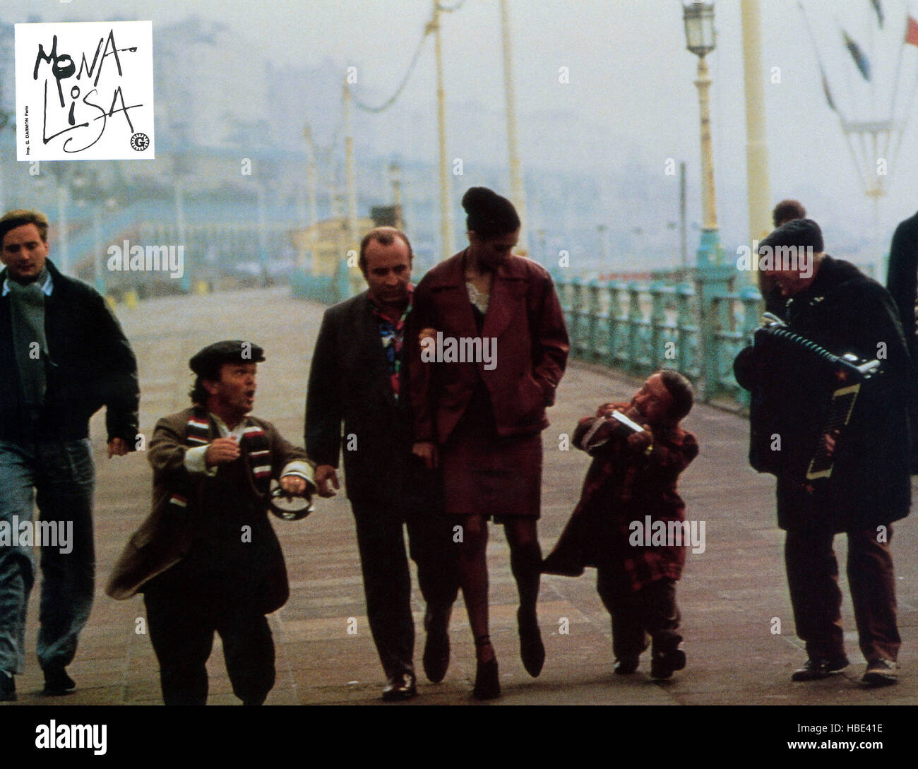 MONA LISA, arm in Arm von links: Bob Hoskins, Cathy Tyson, 1986 ...