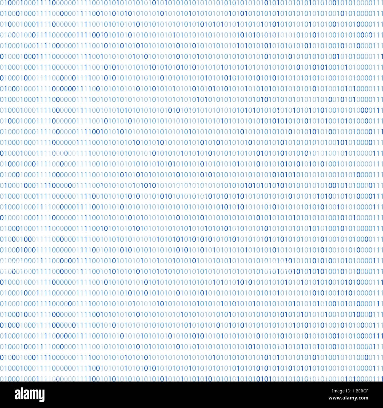 Binärer Code, Algorithmus binäre, Datencode, Verschlüsselung und ...
