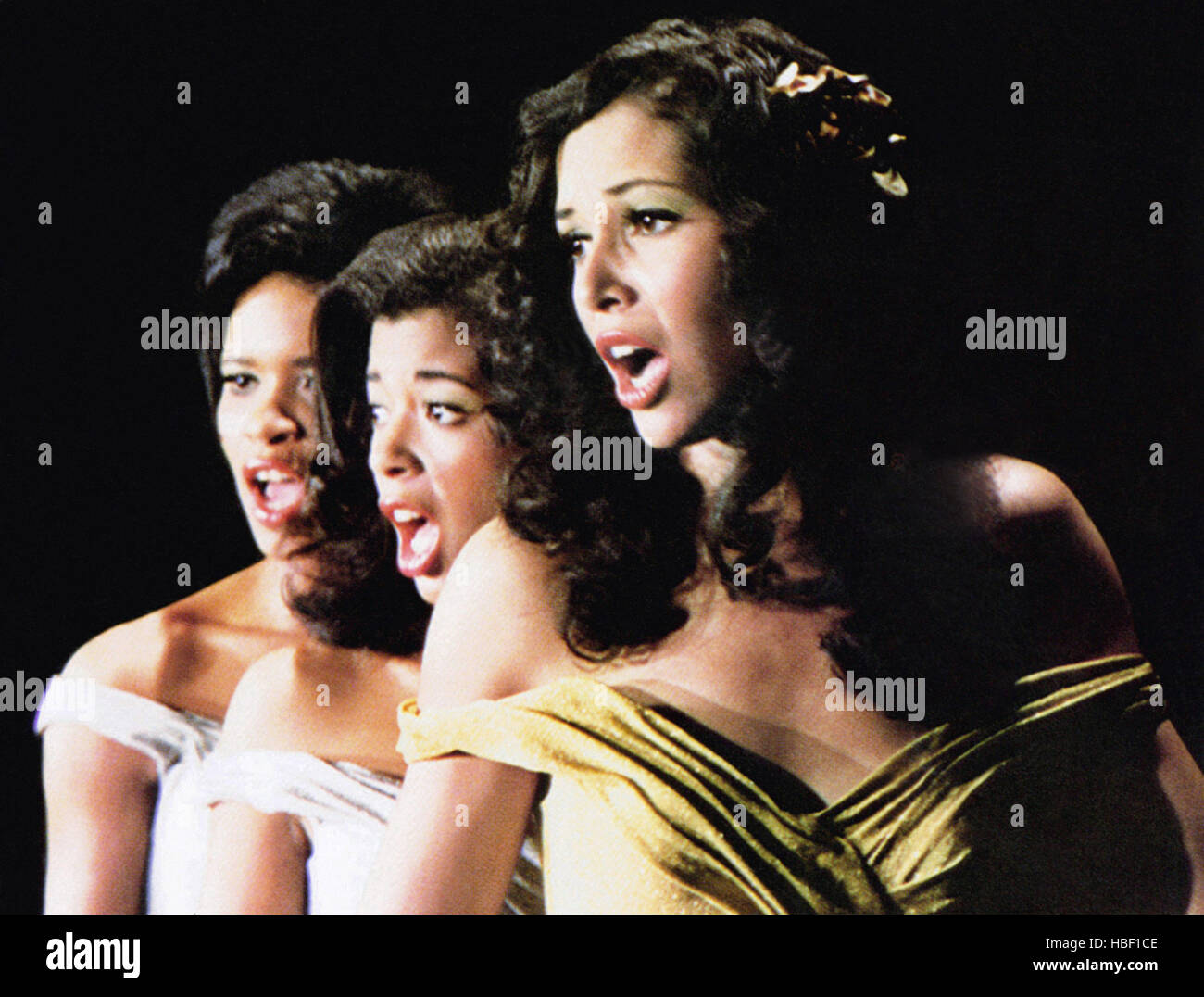 Glanz, von links, Dwan Smith, Irene Cara, Lonette McKee, 1976 ...