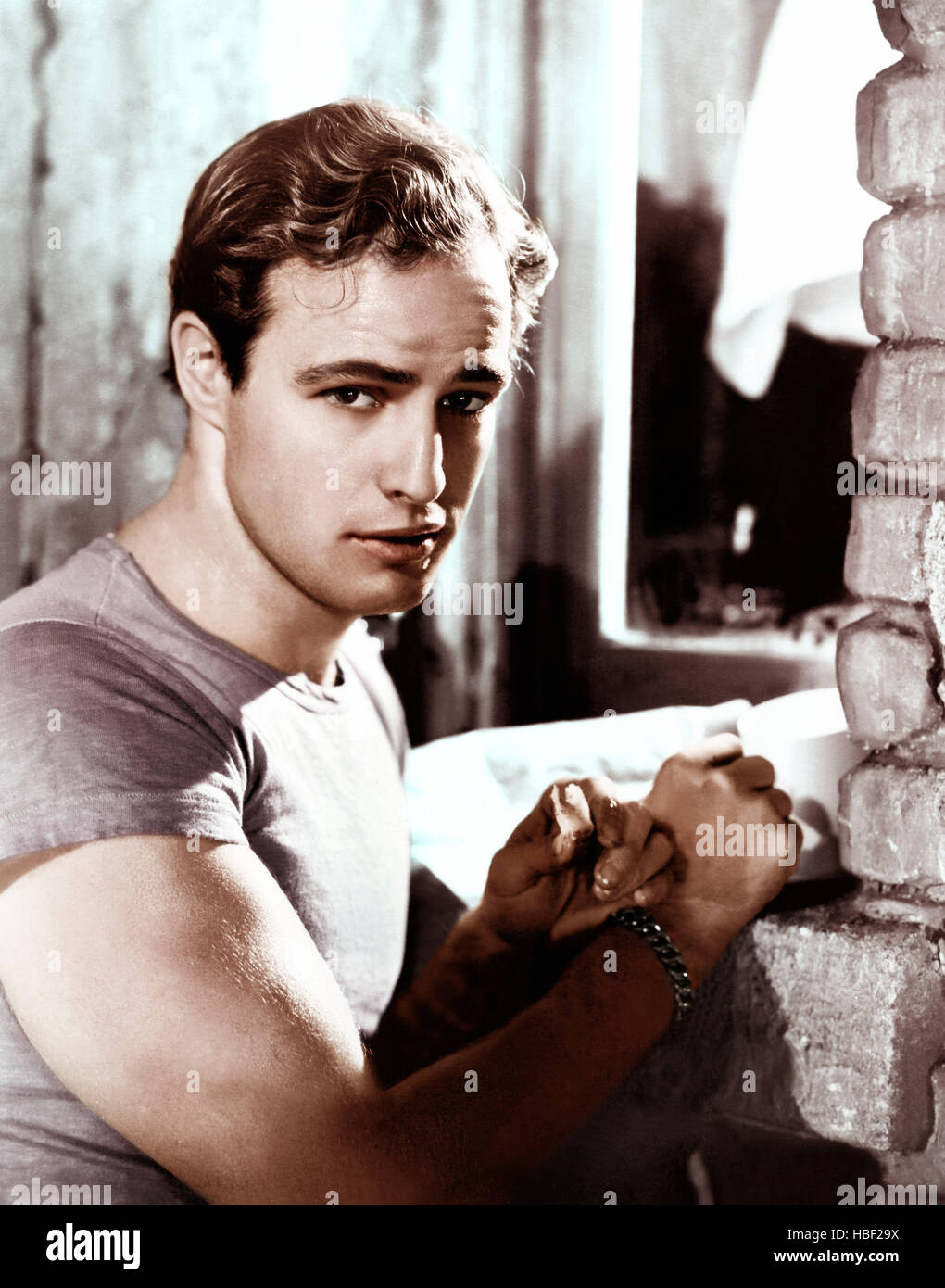 Marlon Brando Streetcar Color