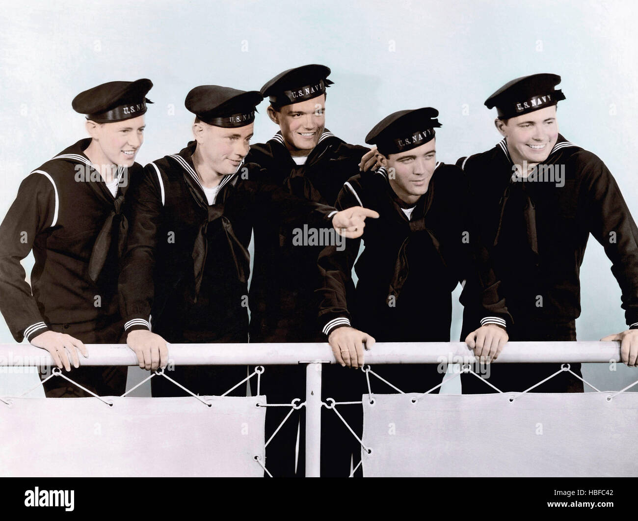 DIE SULLIVANS, (aka THE FIGHTING SULLIVANS), von links, Edward Ryan ...