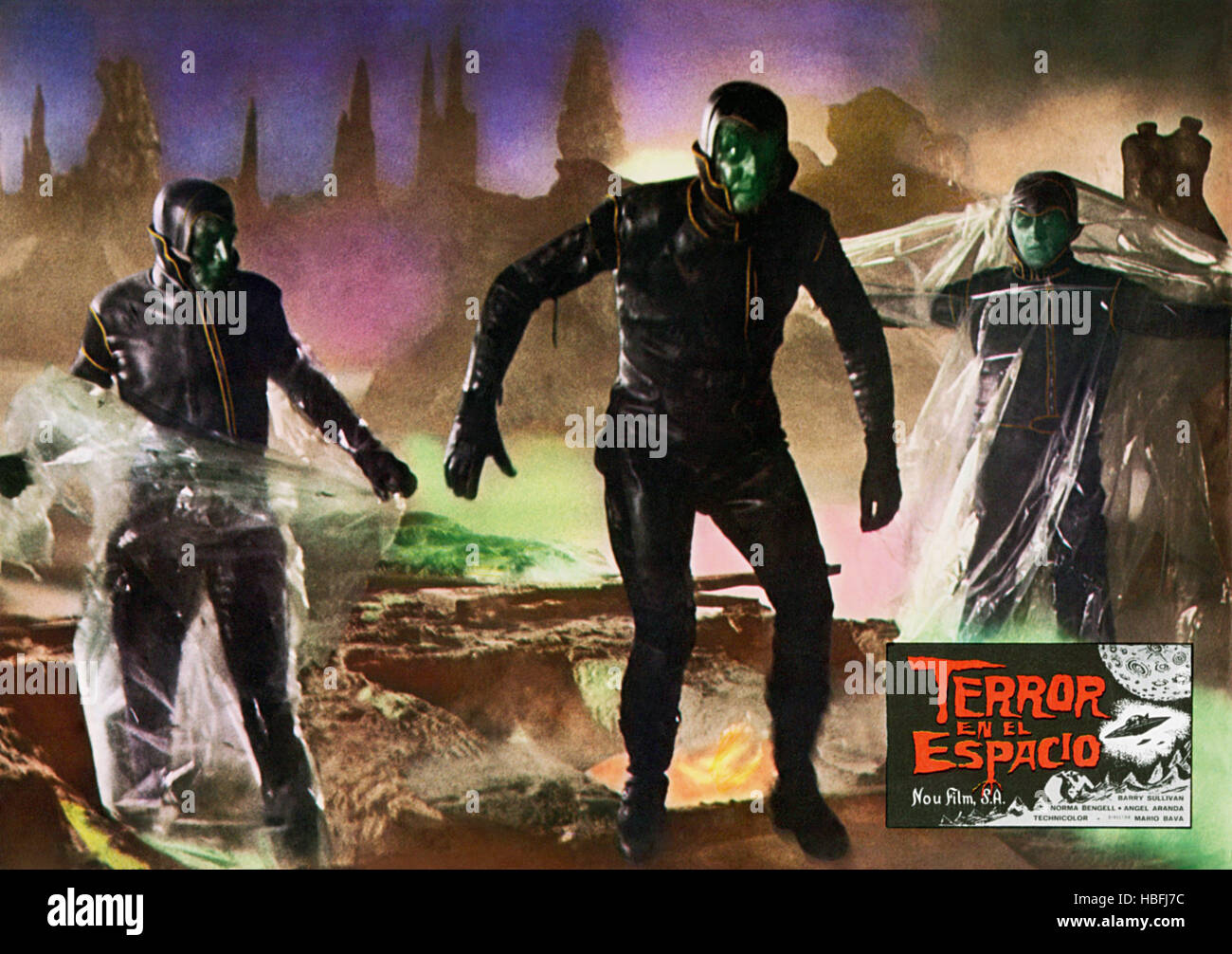 PLANET der Vampire, (aka TERRORE NELLO SPAZIO, aka TERROR EN EL ESPACIO), 1965 Stockfotografie ...