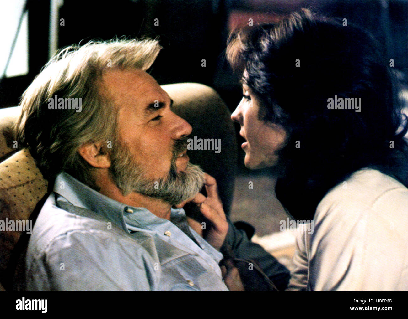 SIX-PACK, von links: Kenny Rogers, Erin Gray, 1982, TM & Copyright ...