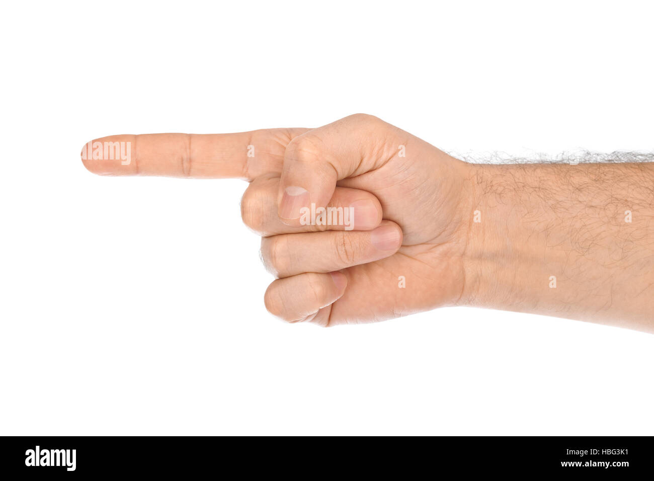 Pointing hand -Fotos und -Bildmaterial in hoher Auflösung – Alamy