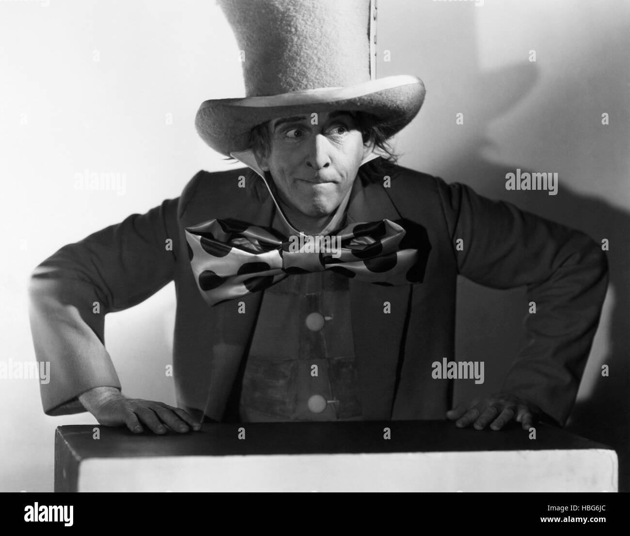 Hutmacher alice im wunderland Schwarzweiß-Stockfotos und -bilder - Alamy