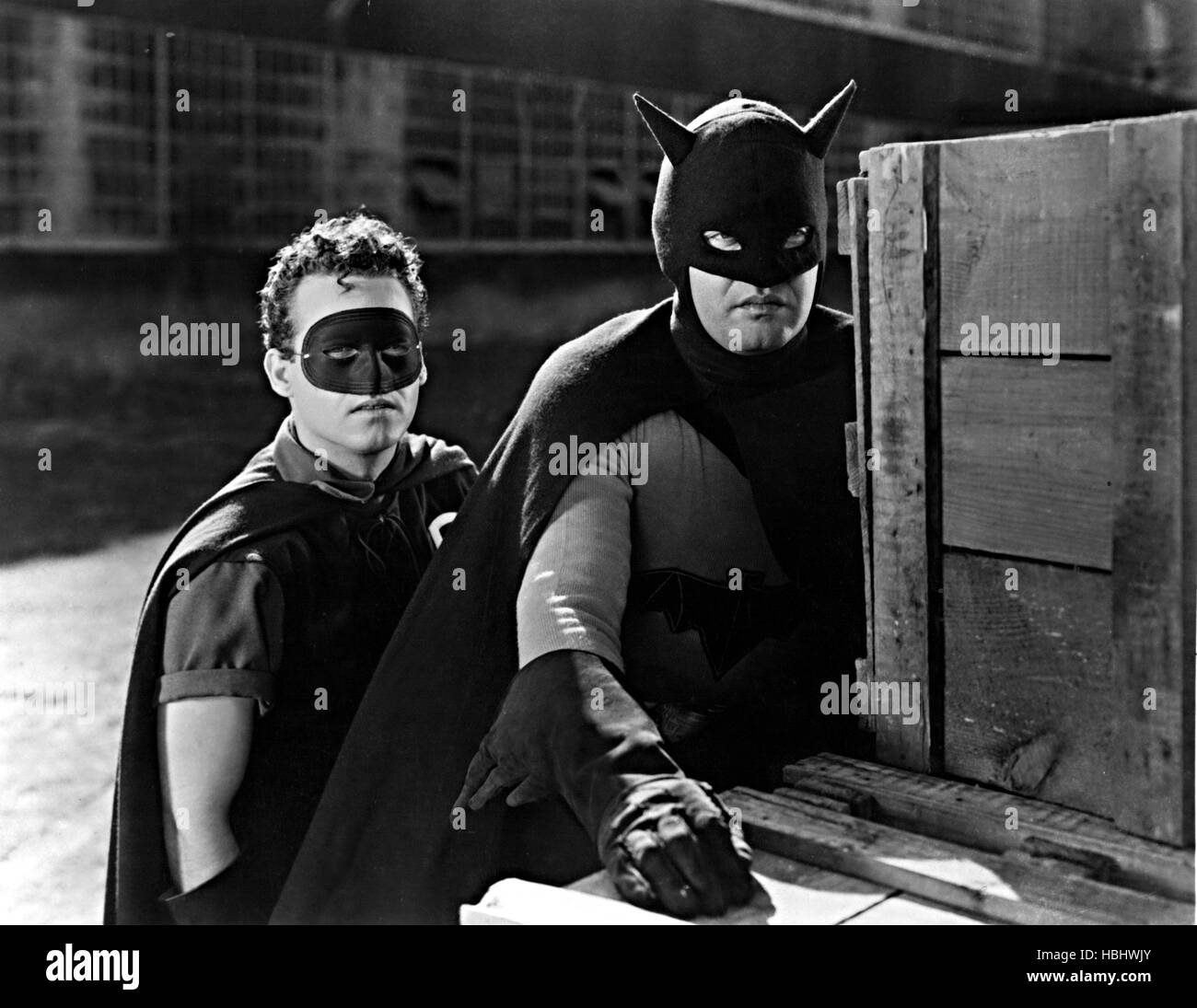 BATMAN und ROBIN, Bob Lowery (als Batman), John Duncan (als Robin), in ...
